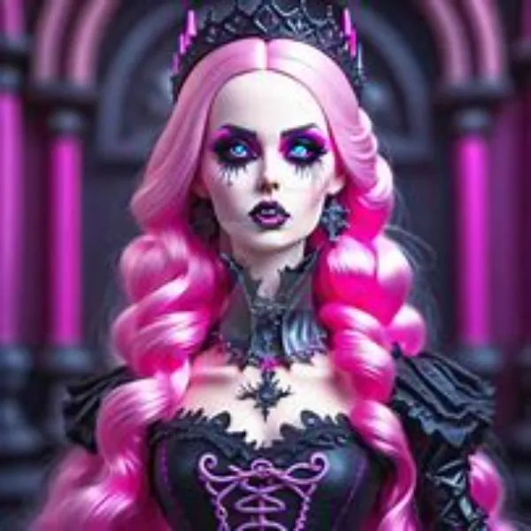 Throne | Gothic Barbie | For the stream