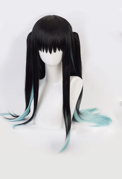 Throne | KNY Mist Pillar Muichiro Cosplay Long Wig | My Wishlist