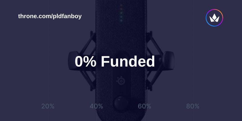 Throne | PLDfanboy | SteelSeries Alias USB Mic for PC — 3X Bigger Capsule for Gaming, Streaming ...