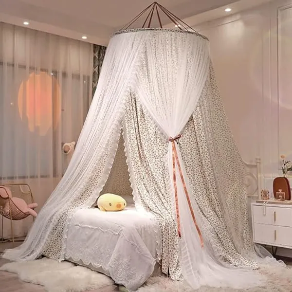 Throne | Pretty Pampered | Kertnic Luxurious Bed Canopy for Girls ...