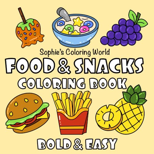 Throne | Korey Daniels | Food & Snacks: Coloring Book for Kids and ...