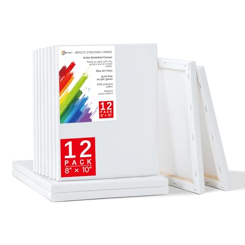 Throne | Maya | 8x10 Inch Stretched Canvas, 12 Pack 100% Cotton ...