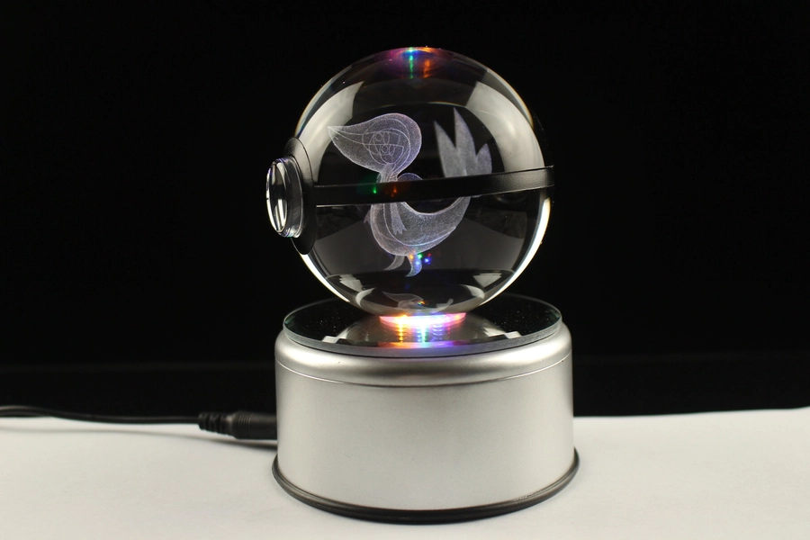 Throne | Furry asmr | Snivy Large Crystal Pokeball | Rotating Base