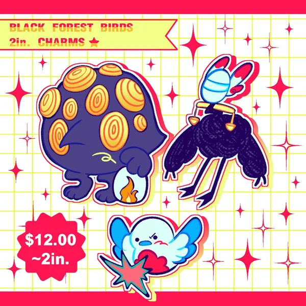 Throne | The Swag | Lobotomy Corporation: Black Forest Birds Trio [Big ...