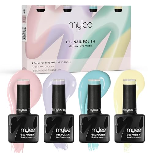 Throne | Bbybex | Mylee Gel Nail Polish Quad Colour Set 4x10ml [Mallow ...