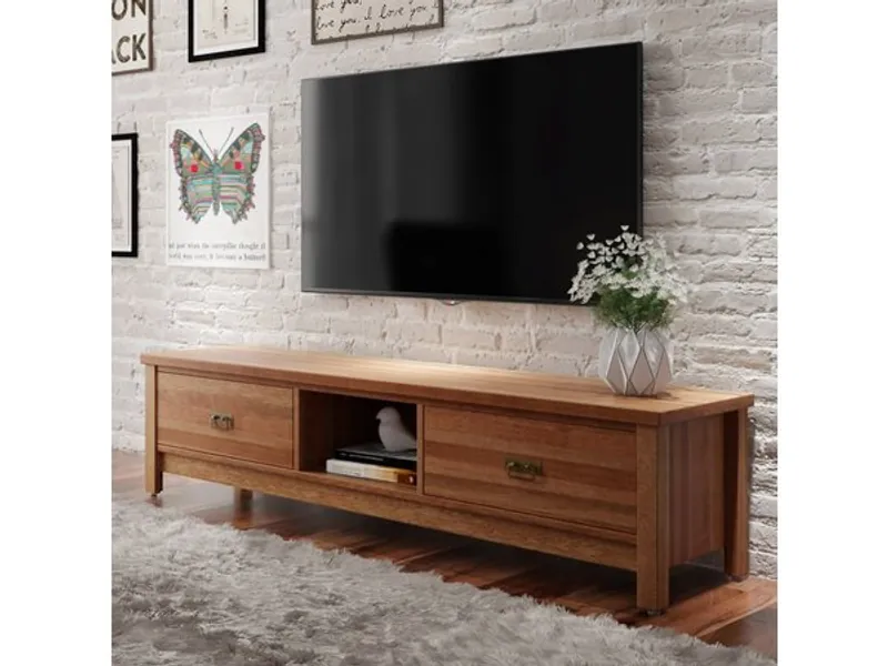 Throne | Angela | Rack 1,60m em Madeira Maciça de Eucalipto Sweet Home ...