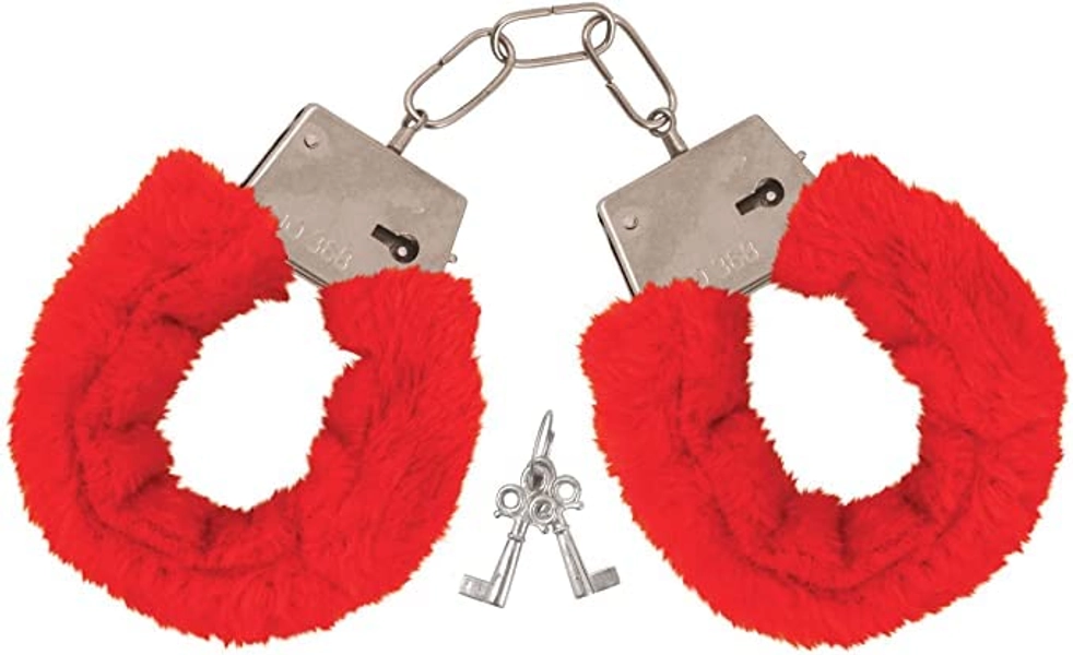 Throne Mistress Kit Fluffy Handcuffs Metal Comfortable Soft Plush