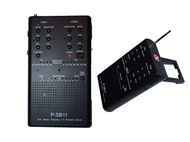 Throne | NUATE Spirit Box SB11 Ghost Hunting Equipment Radio Sweep ...