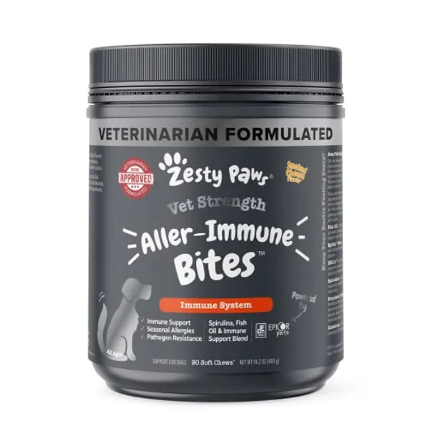 Throne | Savanna | Zesty Paws Dog Allergy Relief - Anti Itch Supplement ...