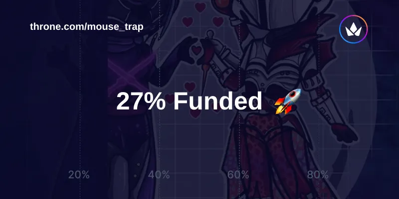 Throne | Mouse-Trap | Custom Destiny Portrait (Couple Edition)