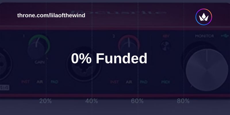 Throne | LilaoftheWind | Focusrite Scarlett 4i4 3rd Gen USB Audio Interface, for Musicians ...