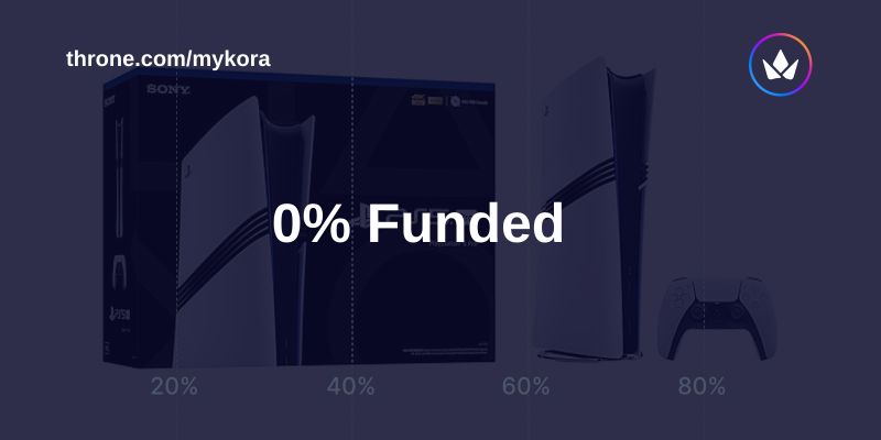 Contribute to Mykora's PlayStation 5 Pro Console