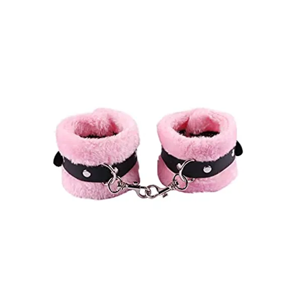 Throne | N 𖤐 V A | Kicomvi Fluffy Plush Handcuff Bracelet Colorful Soft ...