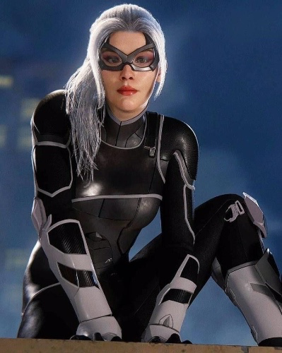 Throne | Becca | Black cat felicia hardy cosplay!