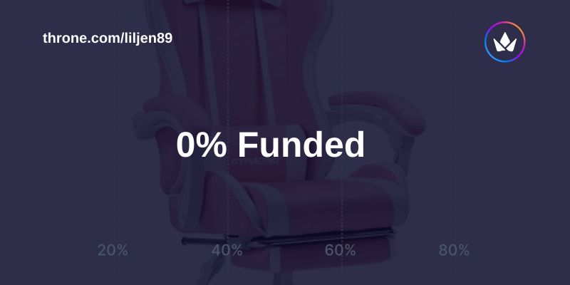 Throne | Jen | Pink Gaming Chair with Footrest