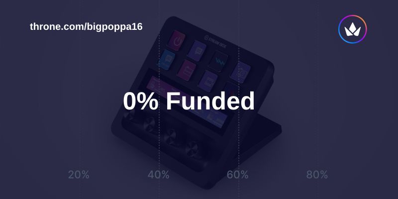 Contribute to Alice the Scuff Witch's Stream Deck + Black