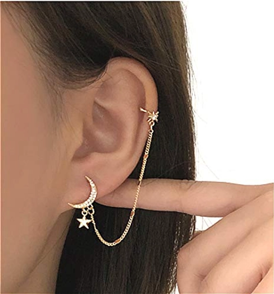 Dangle cuff earrings store