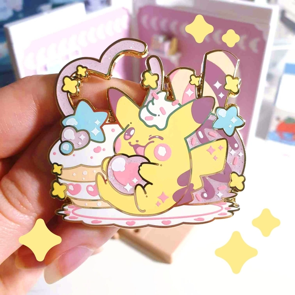 Throne | Jen | Pikachu Sweets Enamel Pin