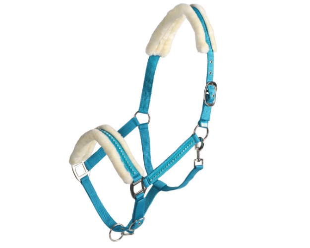 Throne | Calenmiriel | Rancher Crystal Velvet Mink Halter - Turquoise ...