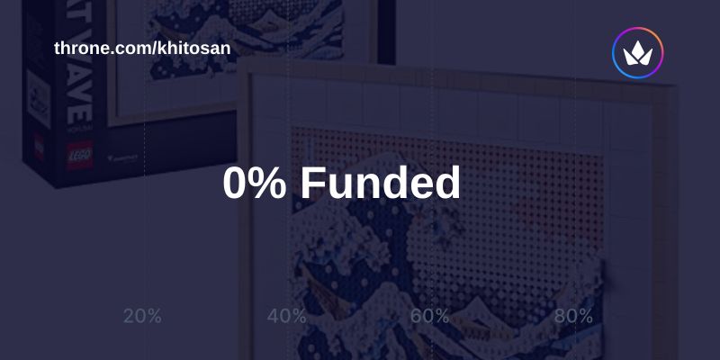 Throne | Khitosan | LEGO 31208 Art Hokusai – The Great Wave, 3D ...