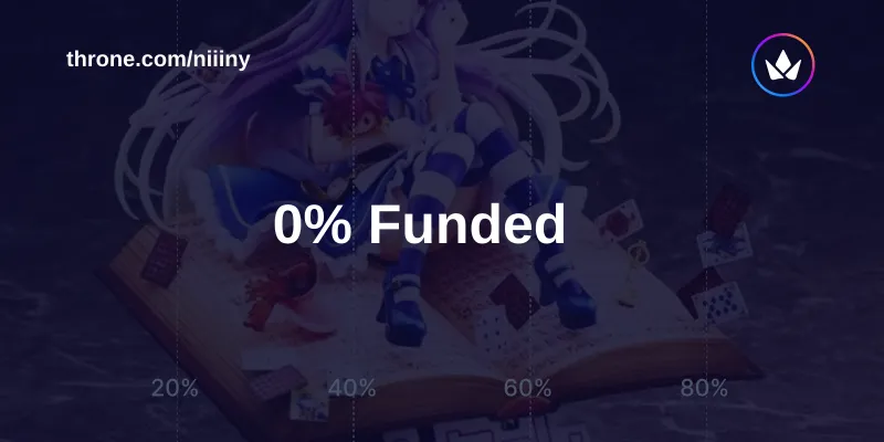 Throne | Niiiny | No Game No Life - Figurine Shiro Alice In Wonderland Ver.