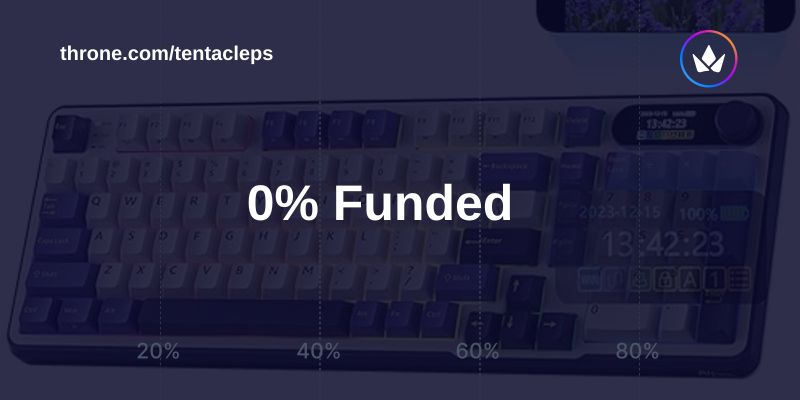 Throne | TentaclePS | RK ROYAL KLUDGE S98 Mechanical Keyboard w/Smart Display & Knob, Top Mount ...