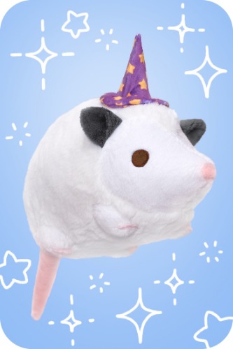 Throne | OlivesCrossing | Zero the Wizard Opossum LIMITED EDITION ...