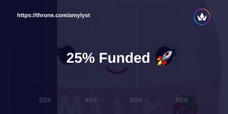 Throne | Amylyst | Squishmallows 7.5 Inch Plush - Amelie The Strawberry Milk - Modern