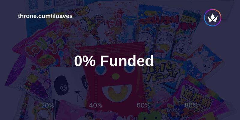 Throne | Iloaves | Sakura Box Japanese Snacks & Candy Box Dagashi Food Set