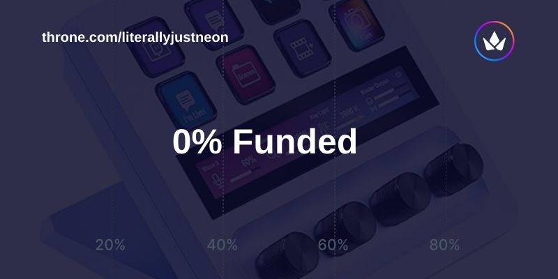 Throne | Neon | Elgato Stream Deck + White, Audio Mixer, Production Console and Studio ...