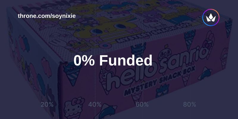 Throne | SoyNixie | Sanrio Hello Kitty Snack Box