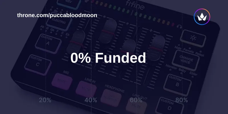 Throne | PuccaDaLingLing | FIFINE Gaming Audio Mixer, Streaming RGB PC Mixer with XLR Microphone ...