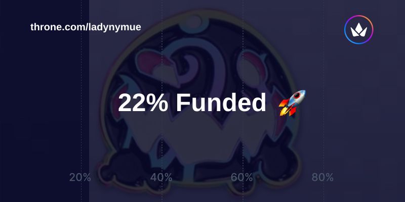 Throne | LadyNymue | Tarr Slime Rainbow Pin | Default Title