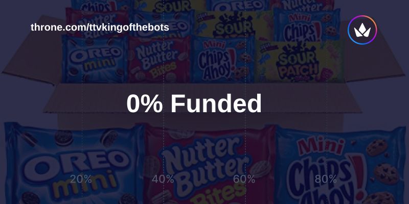 Throne | TtvKingOfTheBots | OREO Mini Cookies, CHIPS AHOY! Mini Cookies ...