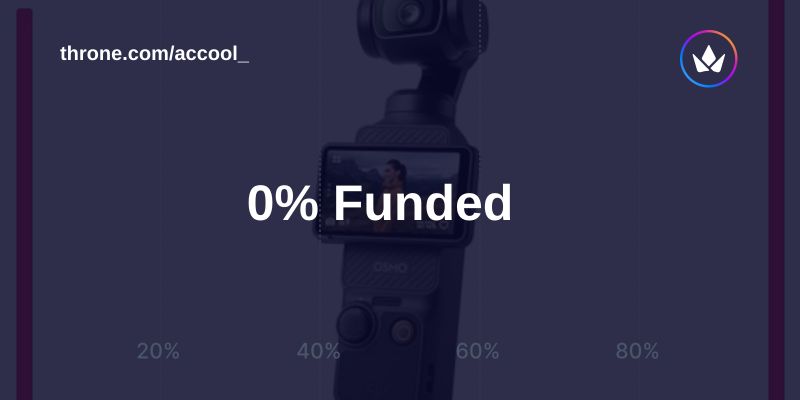 Throne | AC Cool | DJI vlog camera Osmo Pocket 3 1 CMOS 4K 120fps video ...