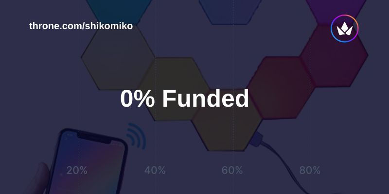 Throne | ShikoMiko | Yescom APP Control Hexagon LED Lights 10 Pack WiFi Wall Hex Light Gifts ...