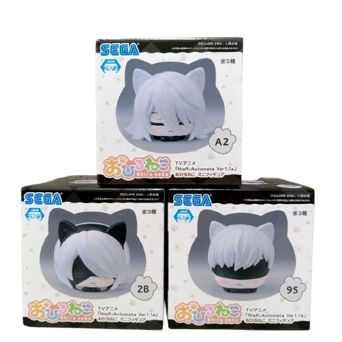 Throne | Tama | NieR:Automata Ver1.1a Ohiruneko mini Figure set of 3 ...