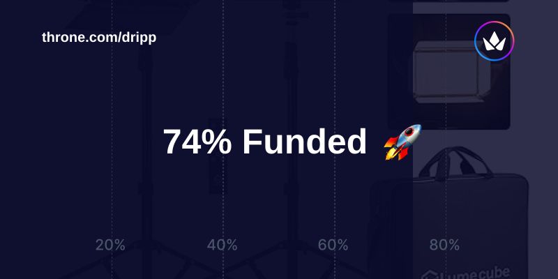 Throne | Dripp | Lume Cube Studio Panel 2-Point Lighting Kit | Edge Lit ...