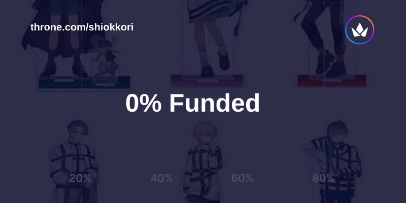 Throne | Shio | Custom Milgram Acrylic Anime Figure Stand Model ...