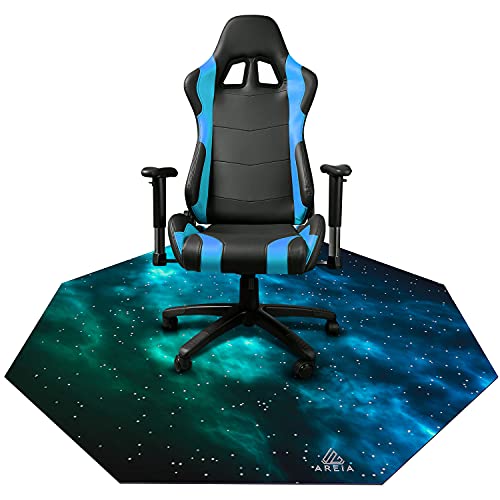 Throne | Mia_El_Chivo | AREIA Gaming Chair Mat for Hardwood Floor - 47" x 47" Anti-Slip Noise ...